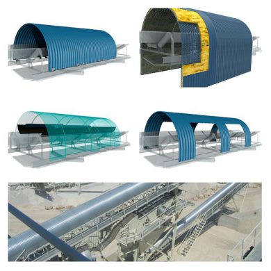 Belt Conveyor Covers | Conveyor Hoods | Conveyor Solutions