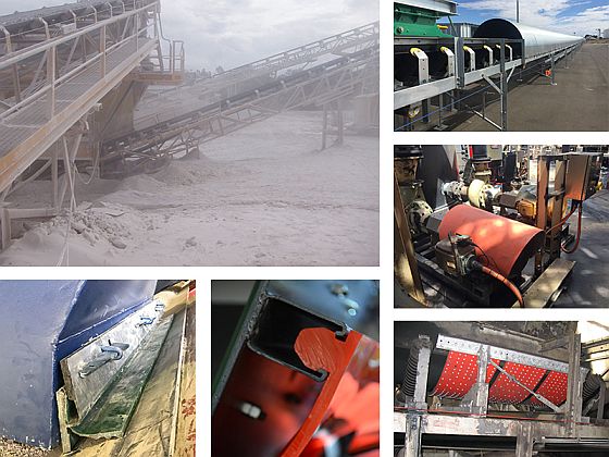 Conveyor Dust Hazards | Dust Management Solutions | Kinder Australia
