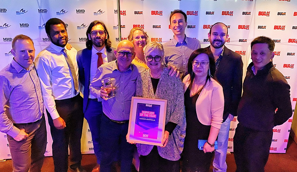 Kinder Backs Bulk Awards - Kinder Australia Pty Ltd
