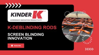 K-Deblinding Rods | Screen Blinding Innovation | Kinder Australia